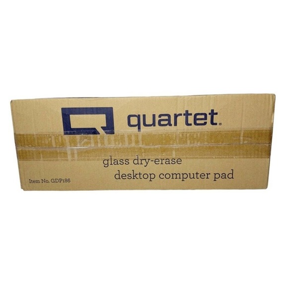 Quartet | Office | New Quartet Glass Desktop Dryerase Desk Computer Pad ...